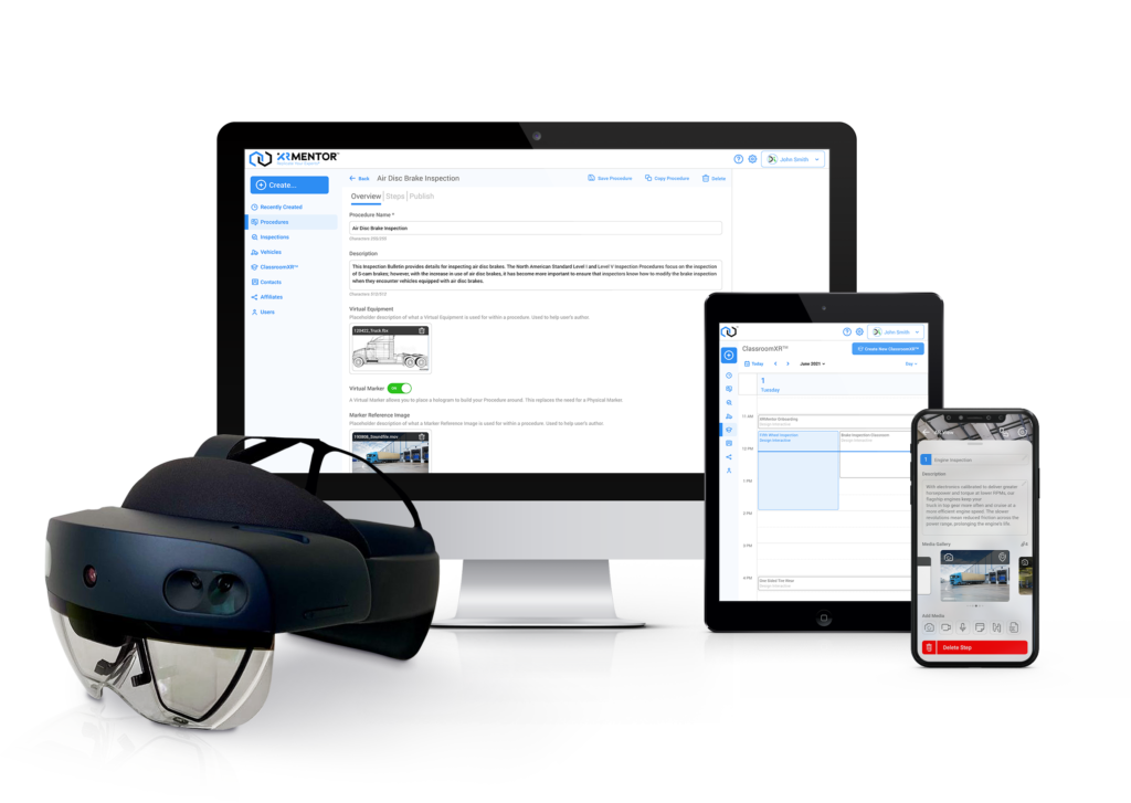 XRMentor® – Augmented Reality training software